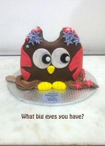 Ullu Bird Cake - Cakes.pk