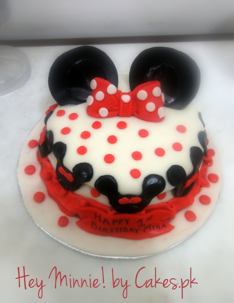 Hey Minnie - Cakes.pk