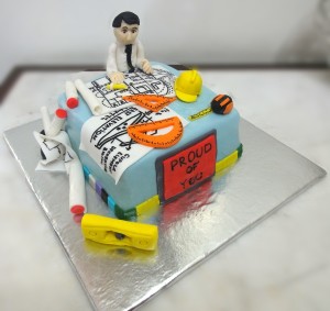 Architect Themed Cake - Cakes.pk